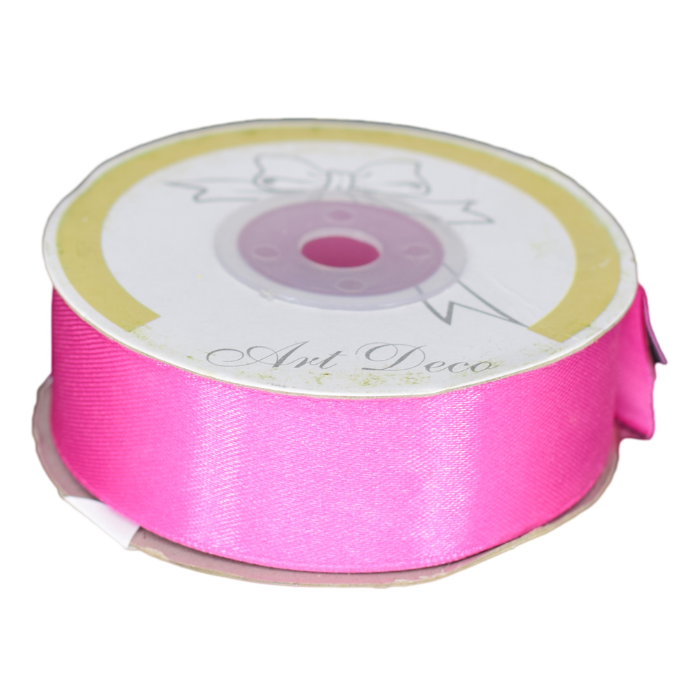 Rola panglica satin Ticlam 25 mm x 25 m, Art Deco - Hontfar