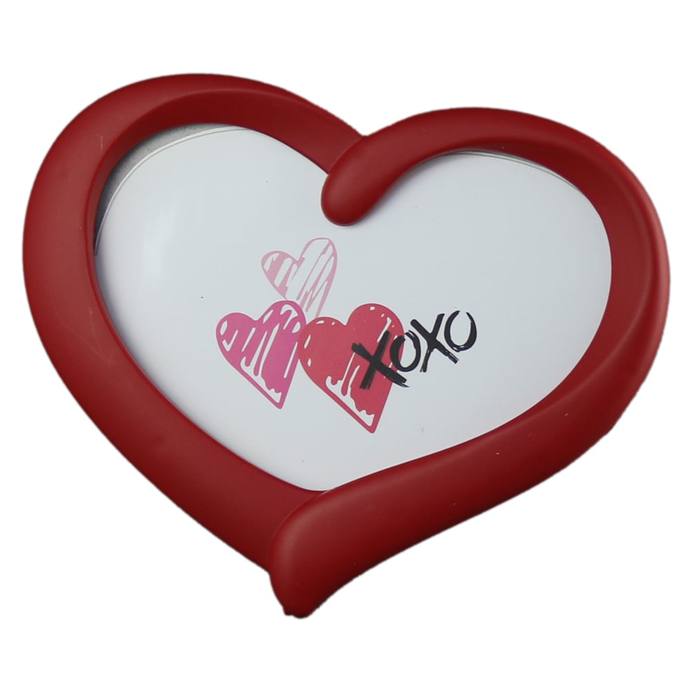 Rama foto din plastic - Dim. poza 13x18 cm -Design Inima - Hontfar