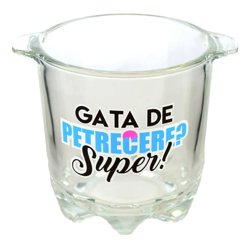 Frapiera gheata din sticla in cutie decorativa - Gata de petrecere ...