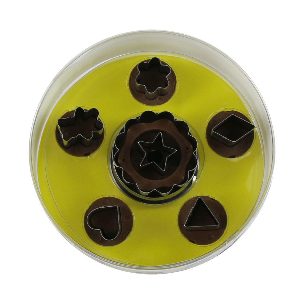 Set 5+1 forme pentru prajituri din inox - Hontfar