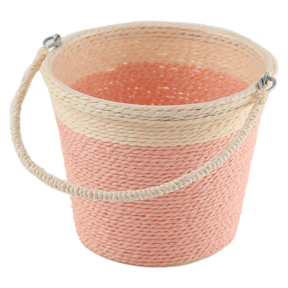 Ghiveci din paie de hartie 14x11 CM, Piersica - Hontfar