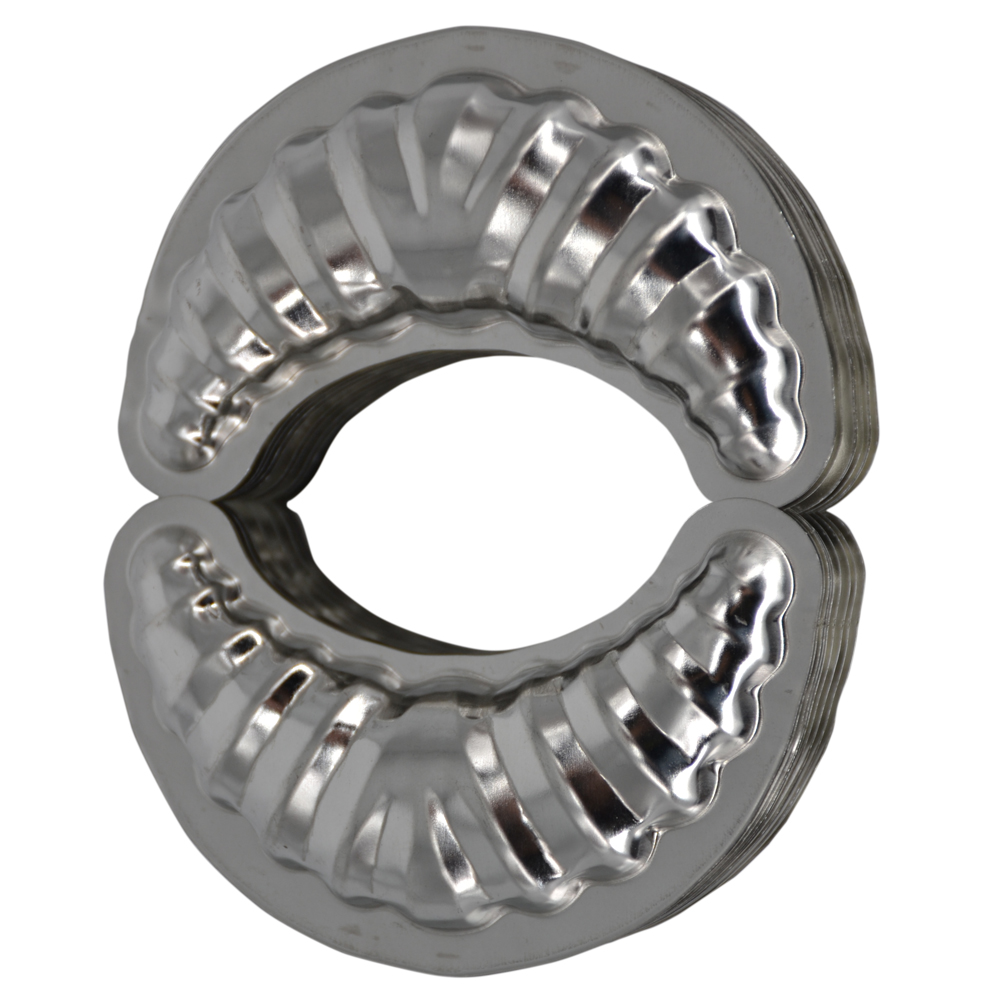 Set 20 forme pentru cornulete realizate din inox - Hontfar