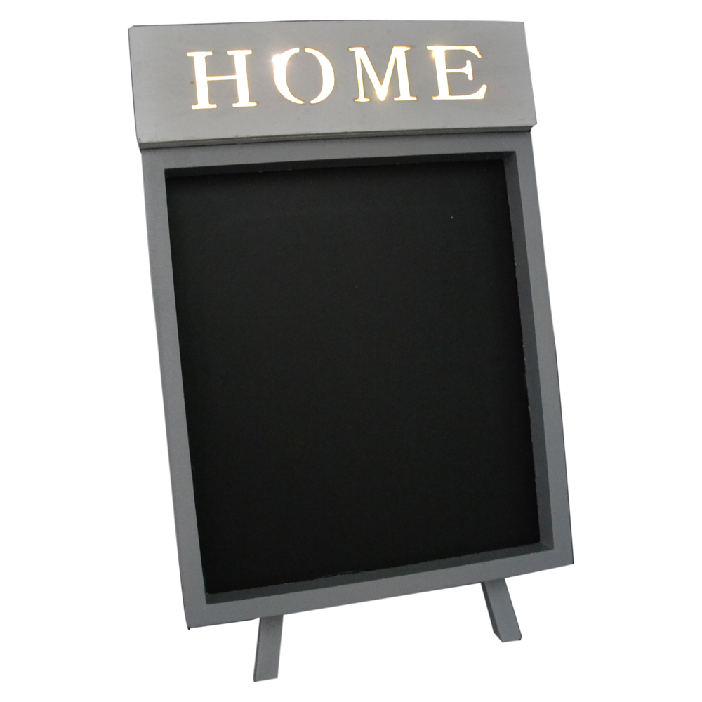 Tabla de scris cu creta - Design Home cu lumina led (Model 2) - Hontfar