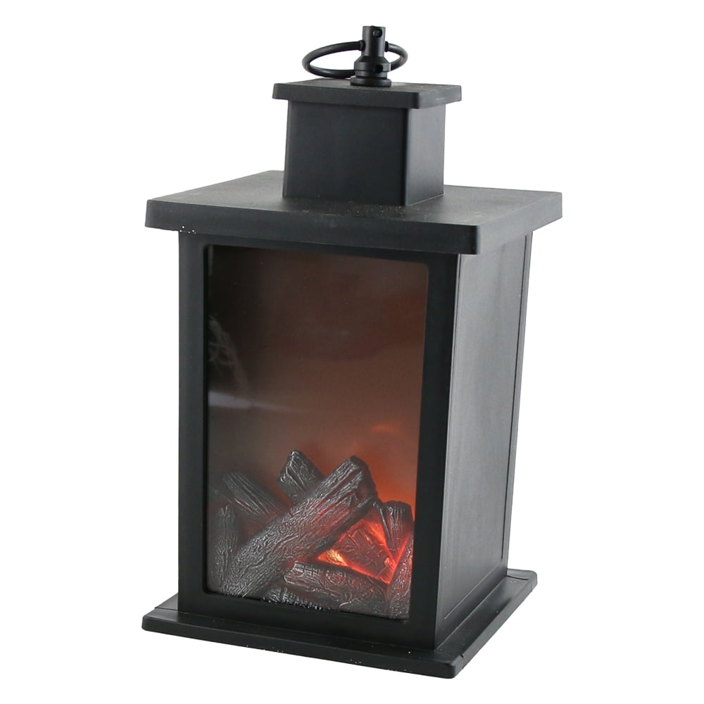 Felinar cu led Semineu cu efect de flacara 14x24 CM - Hontfar