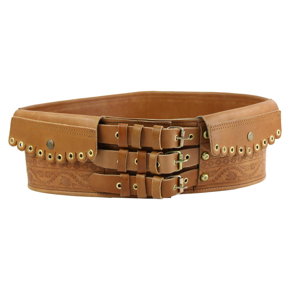 Chimir din piele naturala 120x13 CM - Hontfar