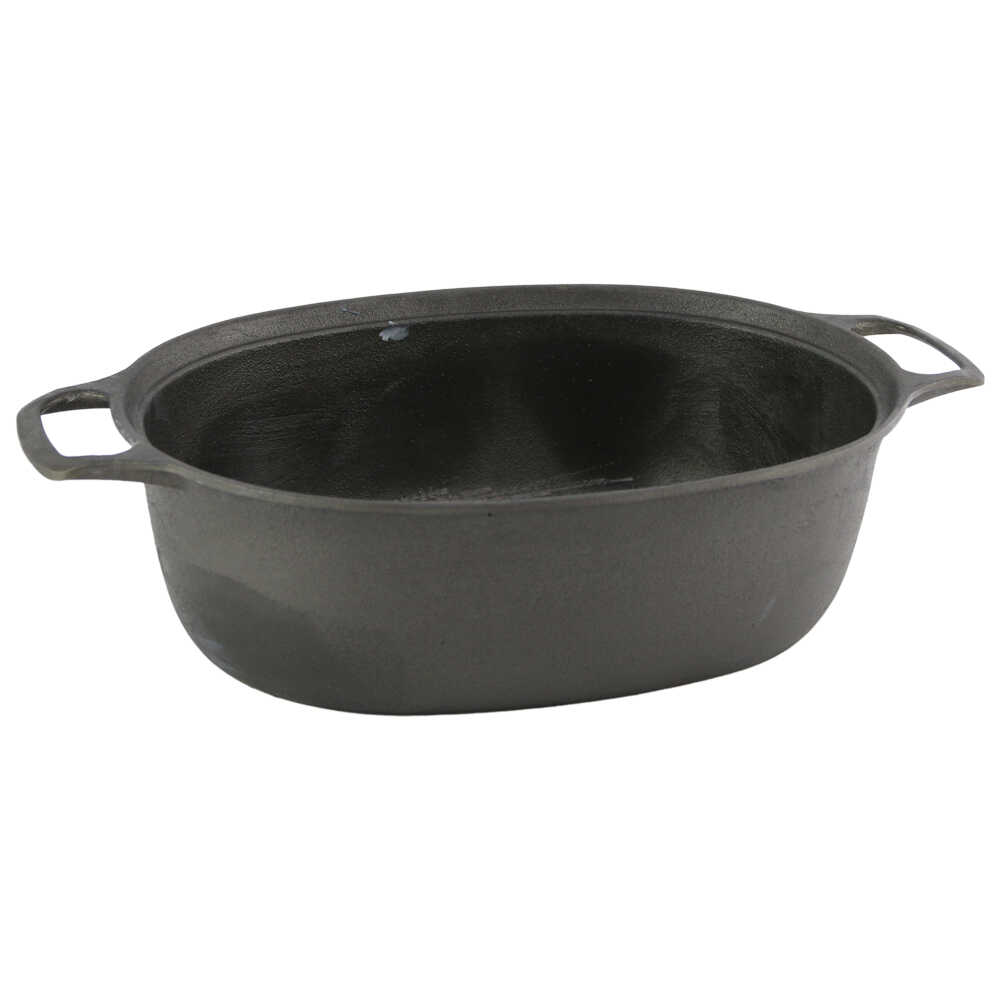 Vas oval din fonta 35x26x10 CM - Hontfar