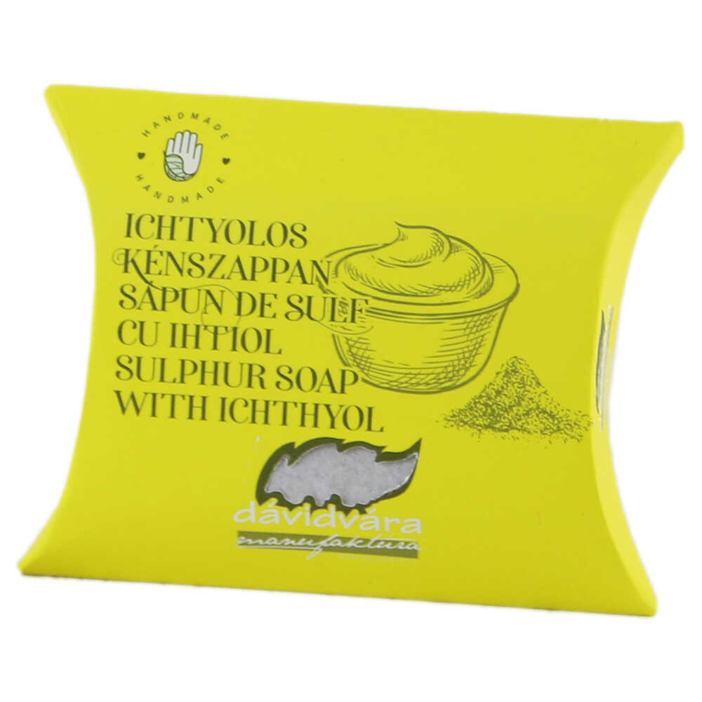 Sapun de sulf cu ihtiol 70 gr, Handmade - Hontfar