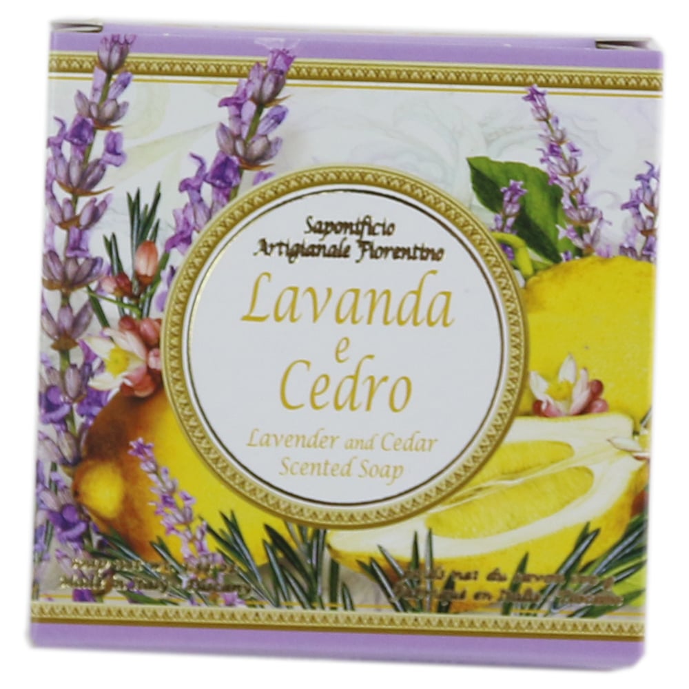 Sapun Lavanda & Cedru 100 gr, Saponificio Artigianale Fiorentino - Hontfar