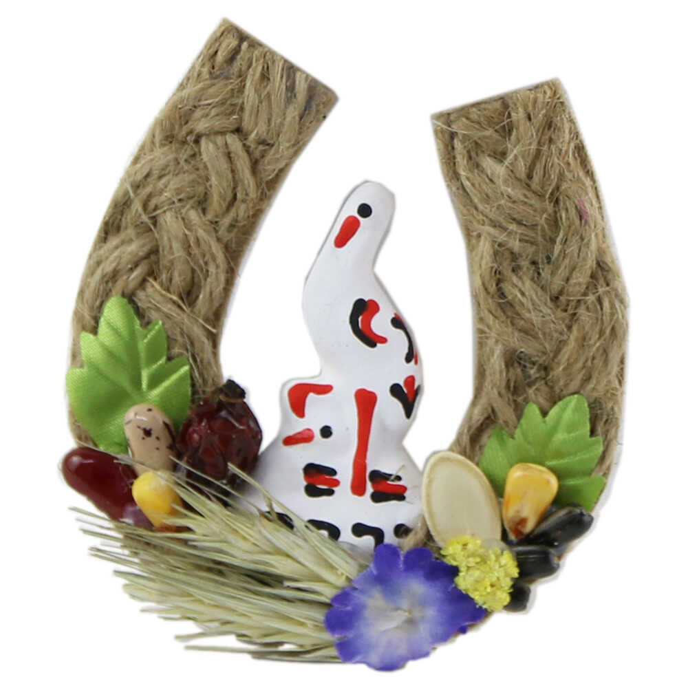 Magnet de frigider Potcoava fericirii 8x9 CM - Hontfar