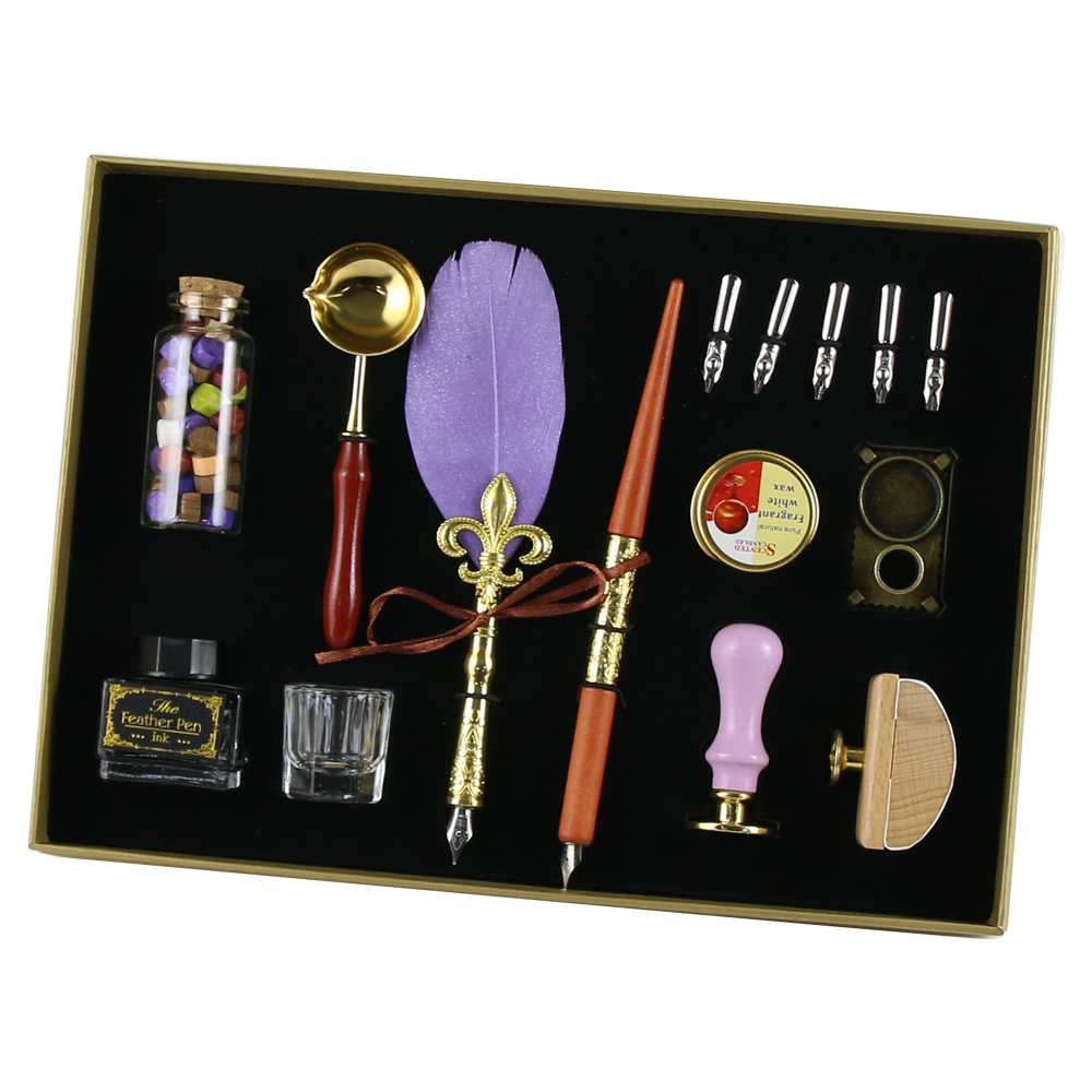 Set Pana de scris Calligraphy pen set - 15 piese - Hontfar