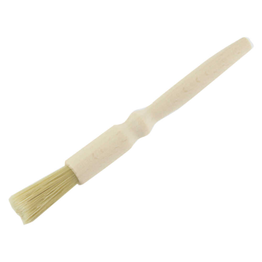 Pensula bucatarie din lemn 19 CM, rotunda - Se vinde 10 buc/pach. - Hontfar