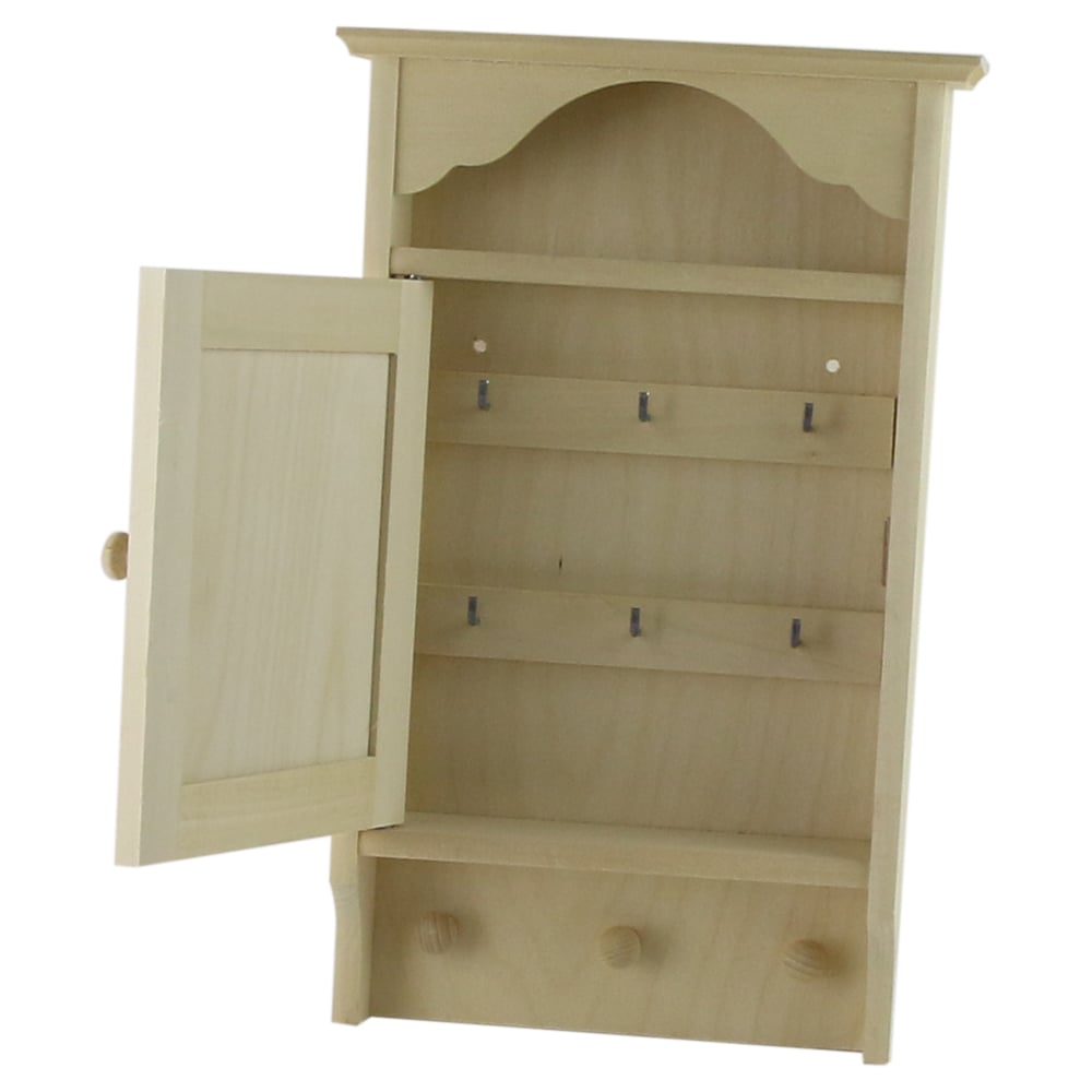 Cutie pentru chei din lemn natur, Hobby 20x35 CM - Hontfar