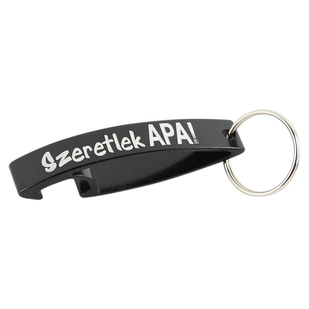 Breloc cu desfacator de sticle "Szeretlek Apa" 7 CM - Hontfar
