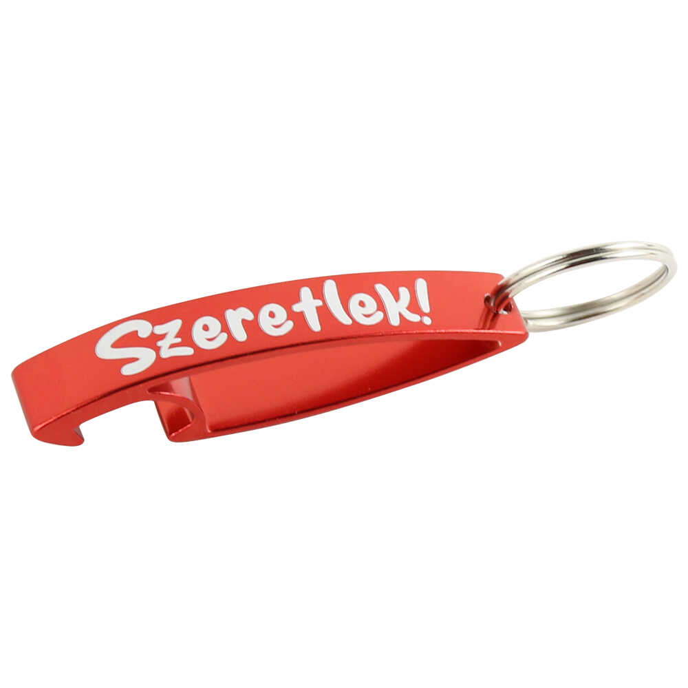 Breloc cu desfacator de sticle "Szeretlek" 7 CM - Hontfar