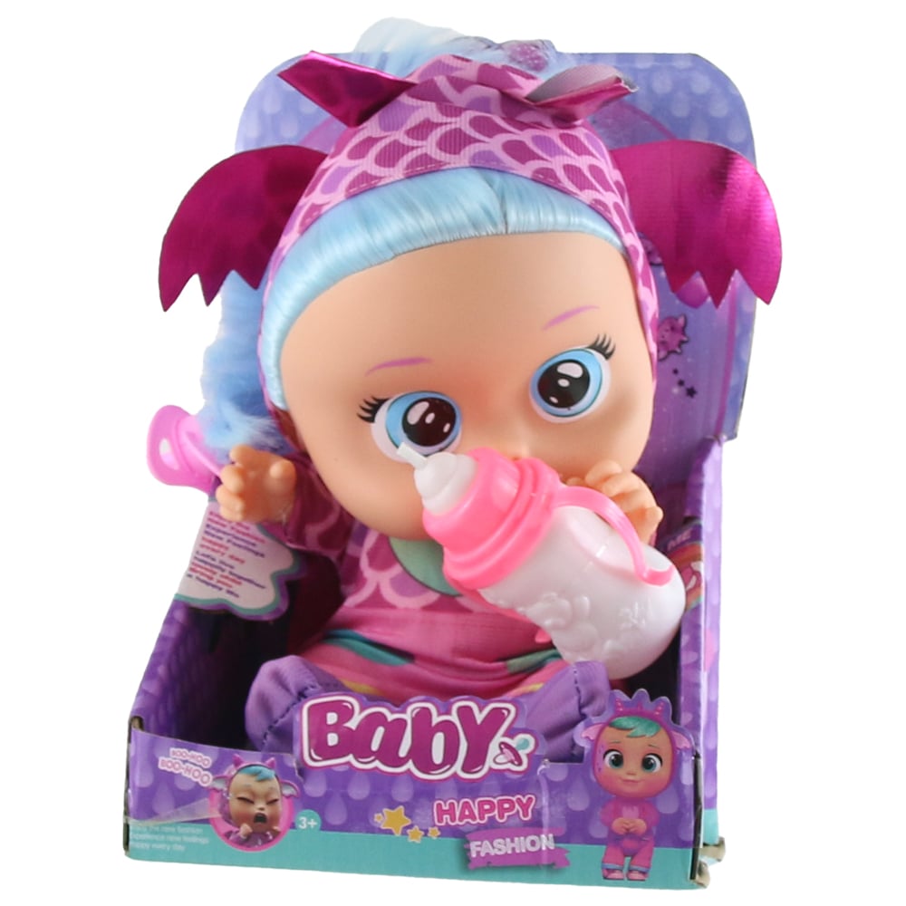 Papusa Lovely Baby cu biberon - Hontfar