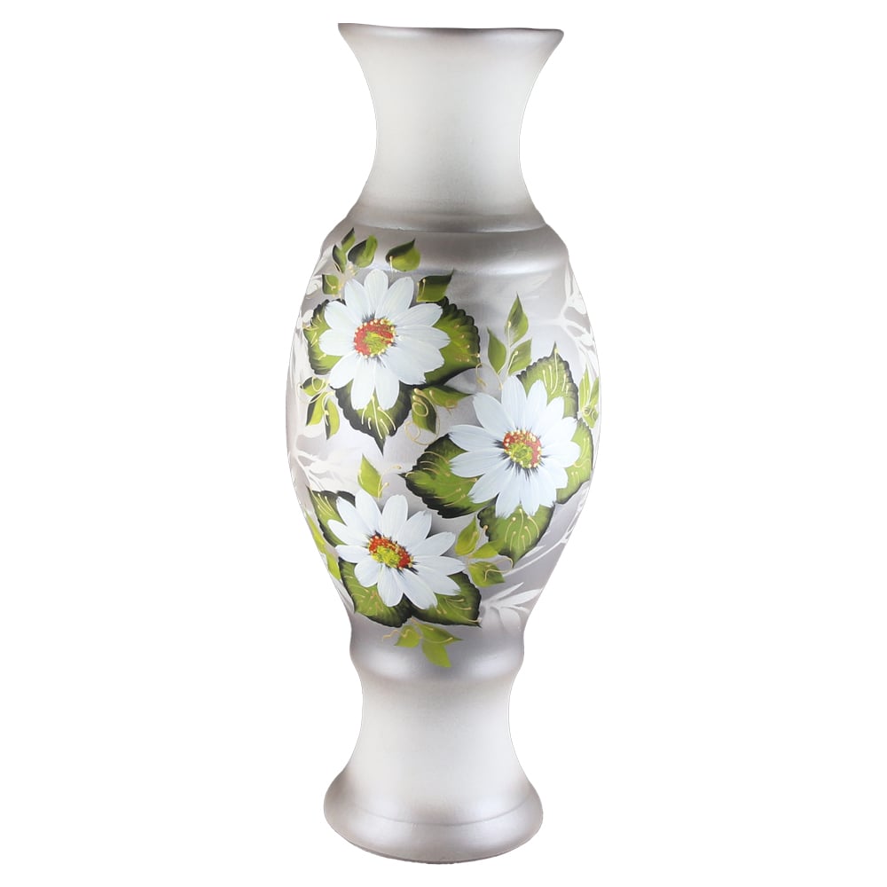 Vaza de podea din ceramica 65 CM, pictata manual - Hontfar