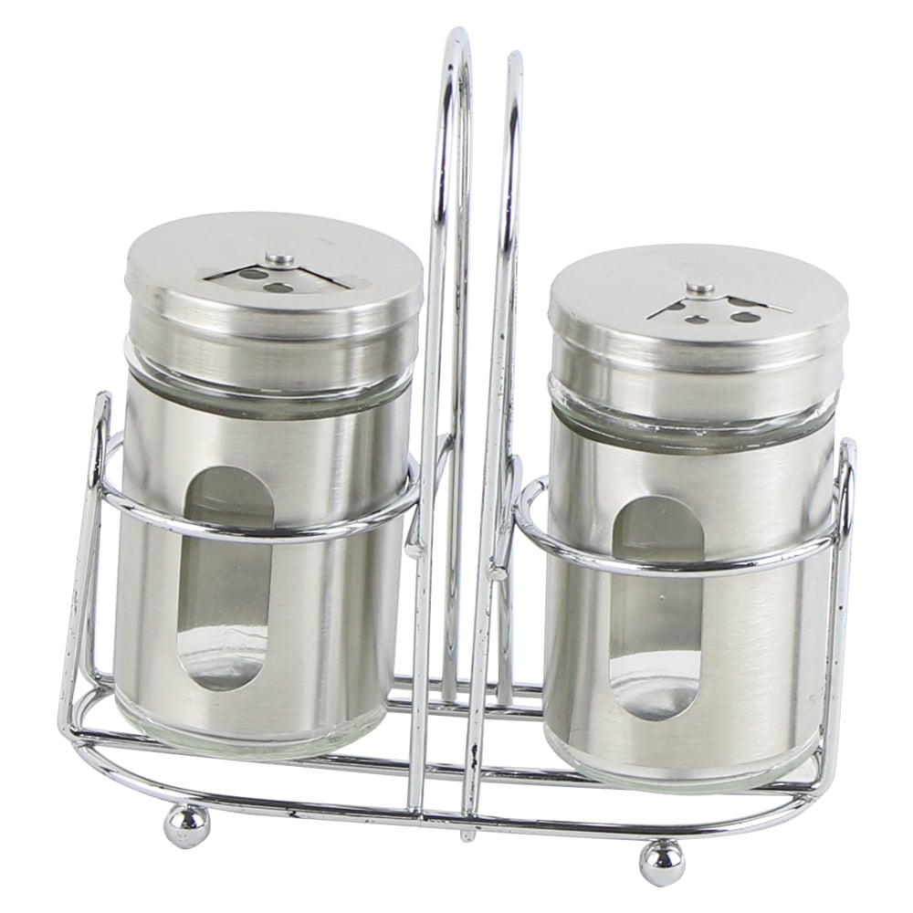 Set solnita si pipernita cu suport inox - Hontfar