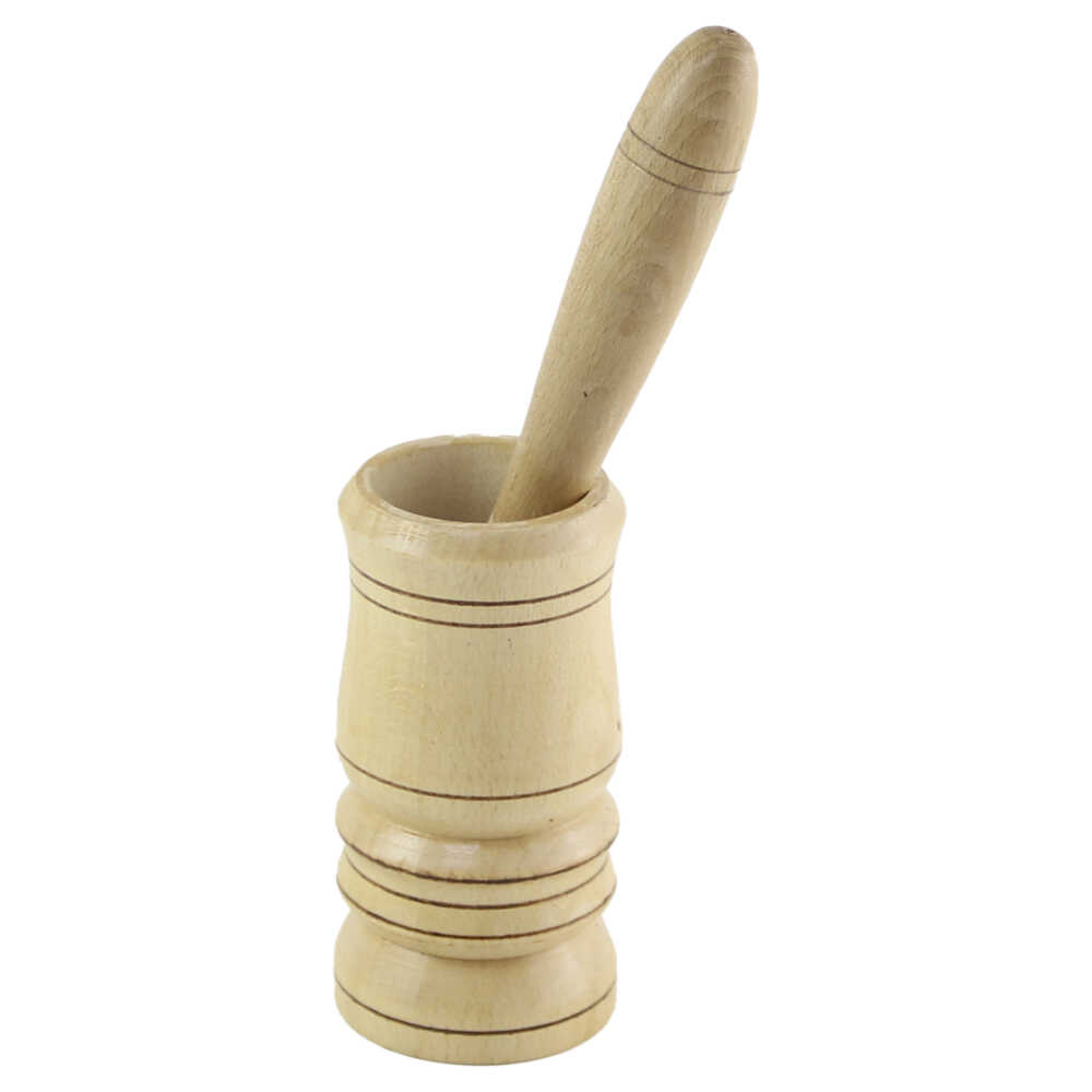 Mojar din lemn cu pistil 7x14 CM - Hontfar