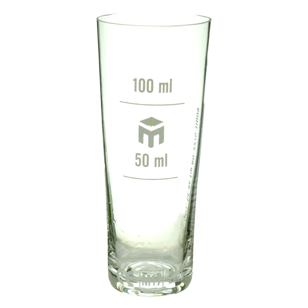Pahar gradat realizat din sticla - 100ml - Hontfar
