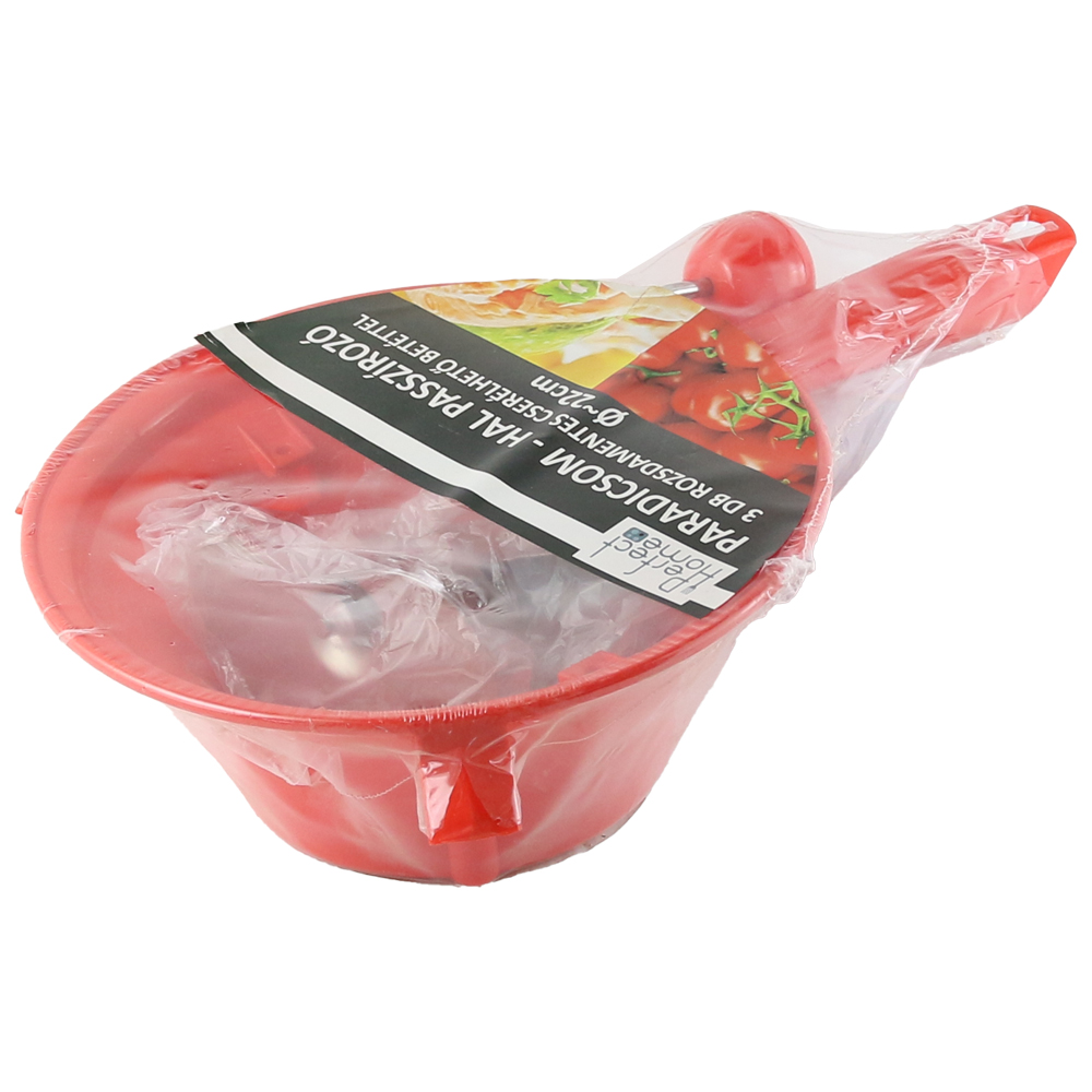 Aparat pentru pasat rosii din inox si plastic 22 CM - Hontfar